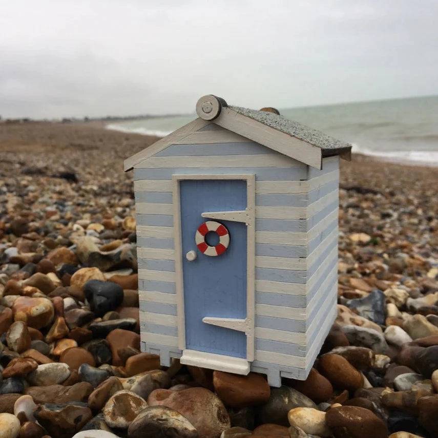 Beach Hut - Flatpack Model Kit by Curious Rabbit ® | Curious Rabbit